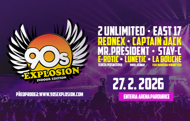27.2. 2026 90s EXPLOSION PARDUBICE